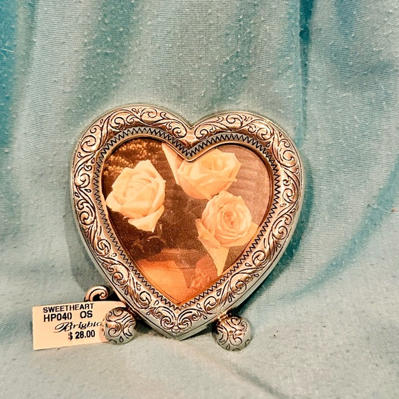 Brighton | Accents | Brighton Silver Heart Photo Frame | Poshmark